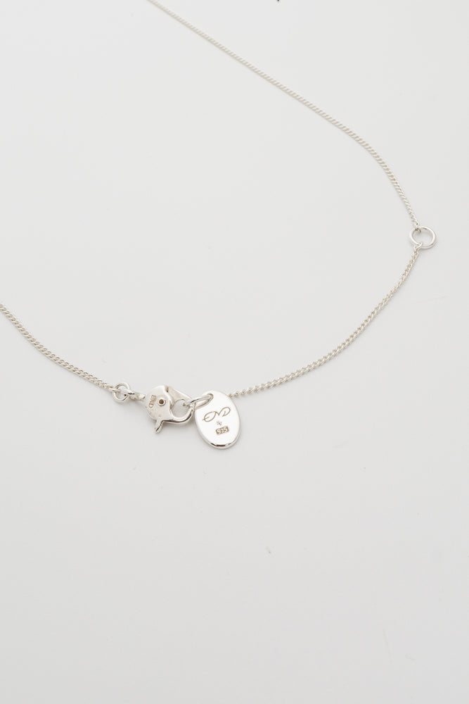 B213 / END PEACE SYMBOL NECKLACE